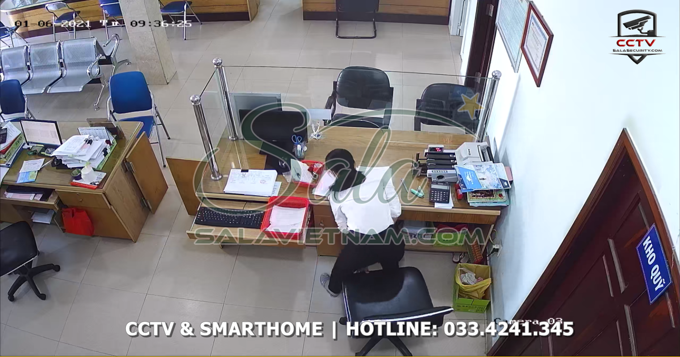 Giải pháp lắp đặt camera cho văn phòng tín dụng